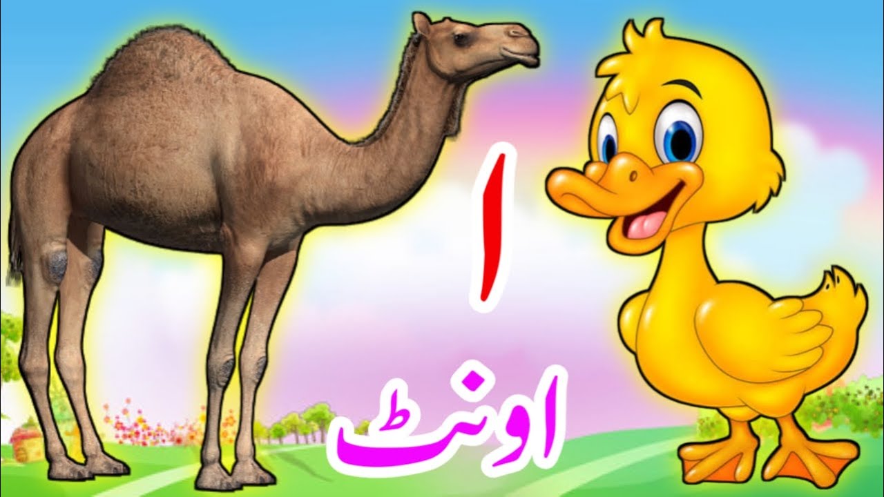 Urdu Alphabets and words | اردو حروف اور الفاظ | اردو حروف تہجی | Urdu ...
