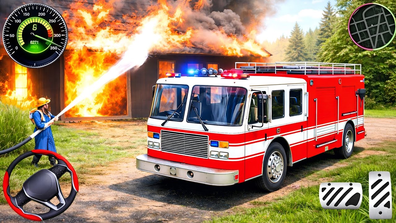 Fire Truck City Rescue Simulator - 911 Emergency Response Chaos 🚨🔥 ...