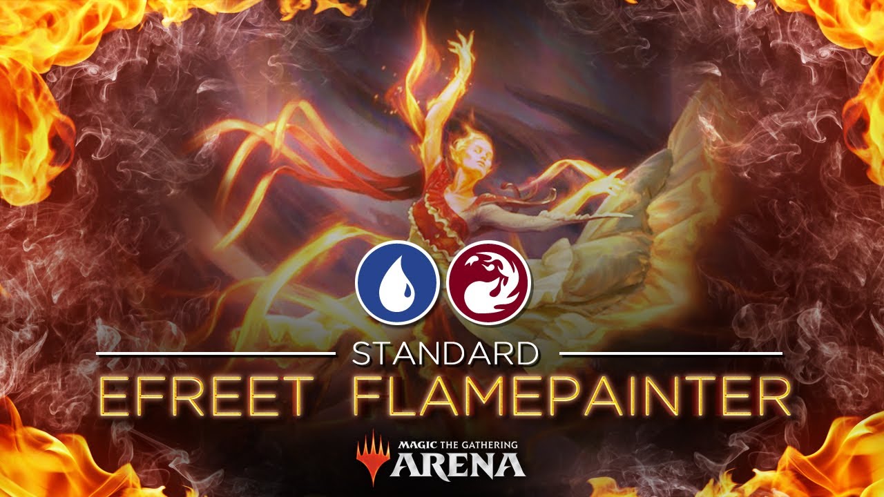 EFREET FLAMEPAINTER DECK STANDARD - MTG ARENA FR [Strixhaven] - YouTube