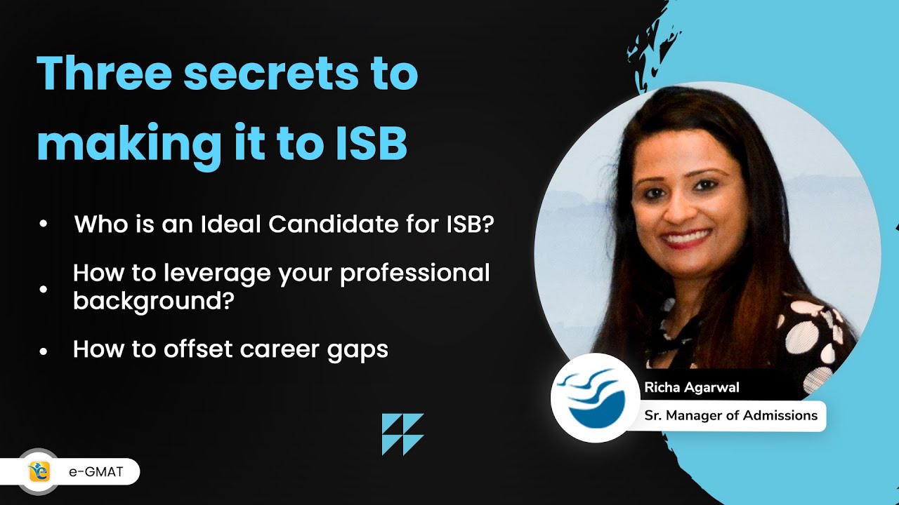 Three secrets to making it to ISB | How to craft the perfect ...