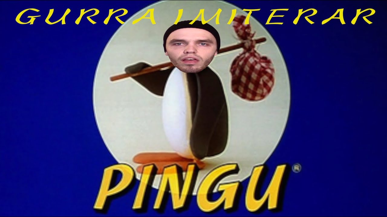 Gurra makes an impression of Pingu - YouTube