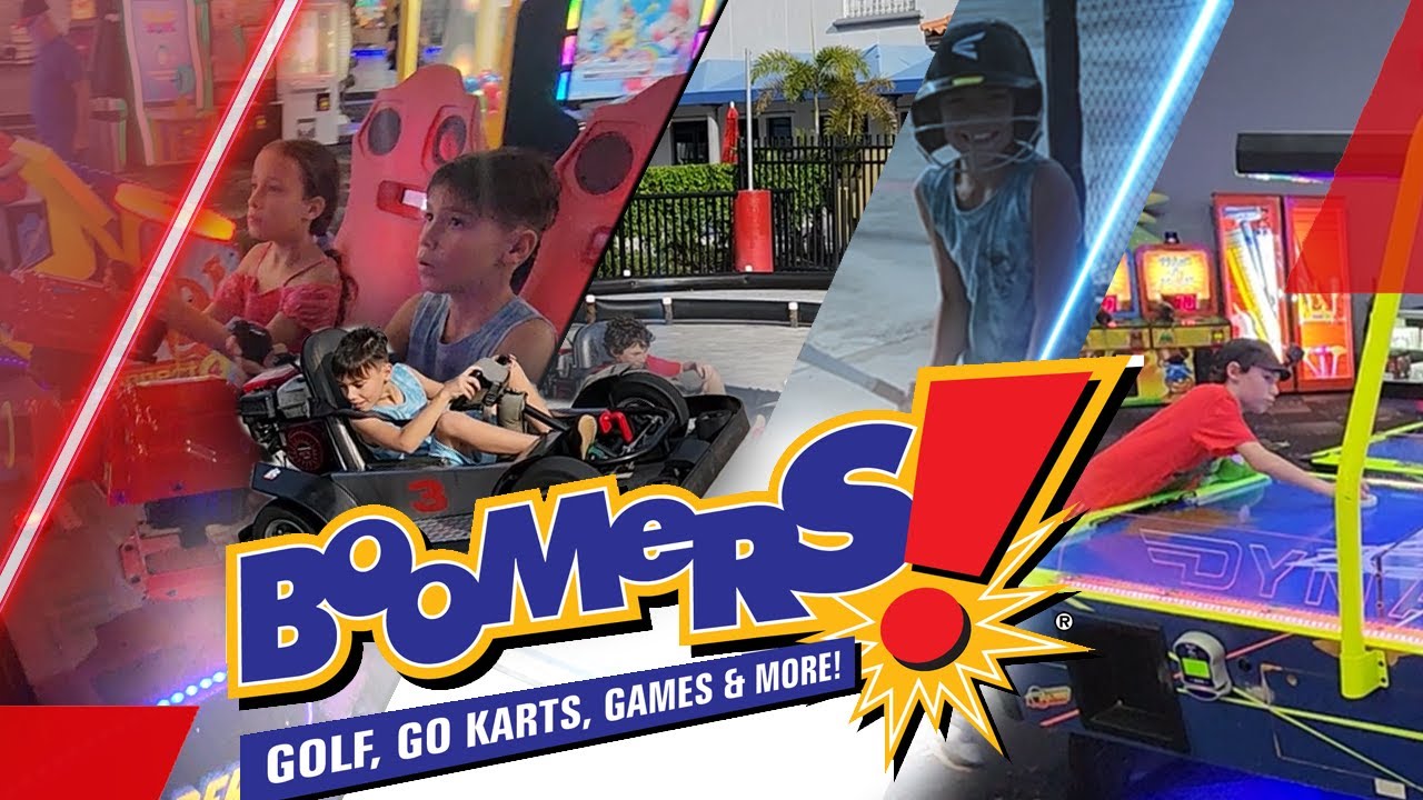 Boomers Theme Park In Boca Raton Florida Full Tour ( FOX SQUAD FAMILY ...