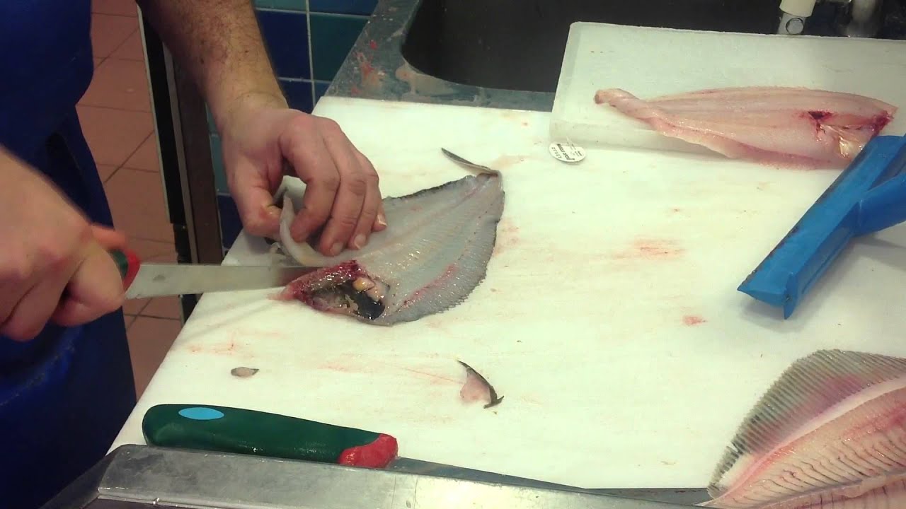 Filet de carrelet double dit à l'anglaise - YouTube