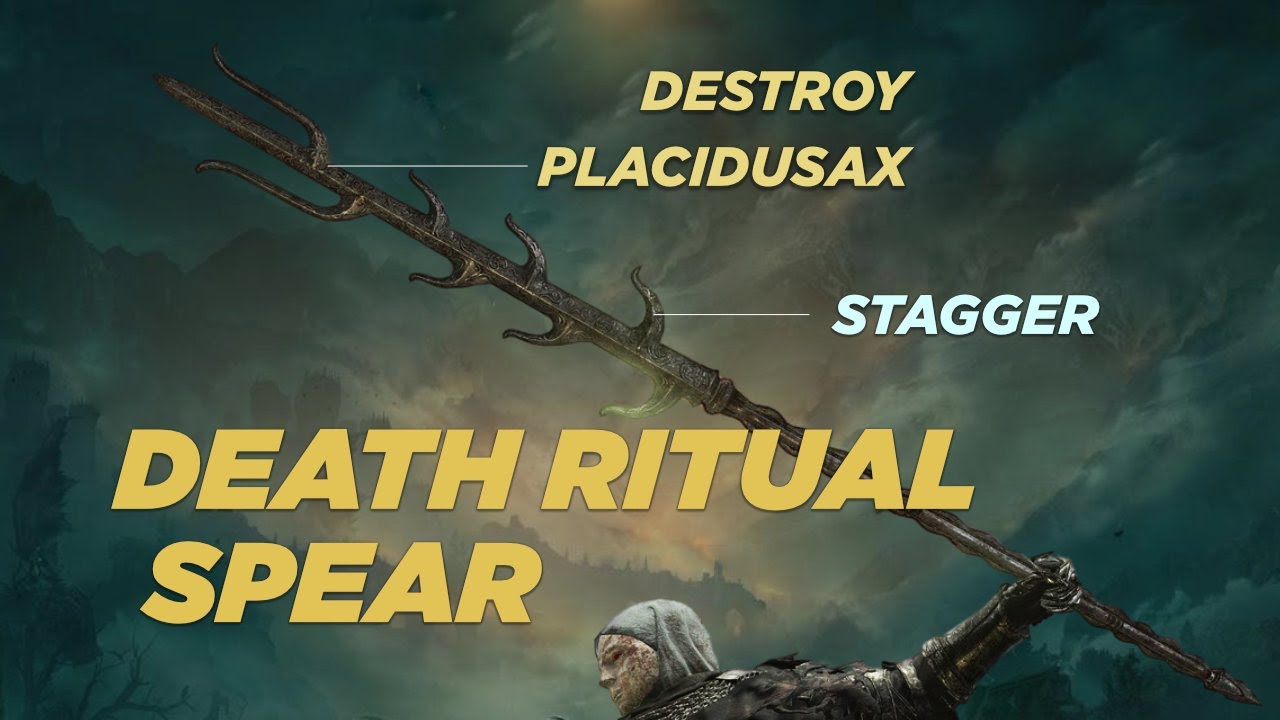 Elden Ring - Death Ritual Spear: Summon SPECTRAL SPEAR, SHREDS Bosses ...