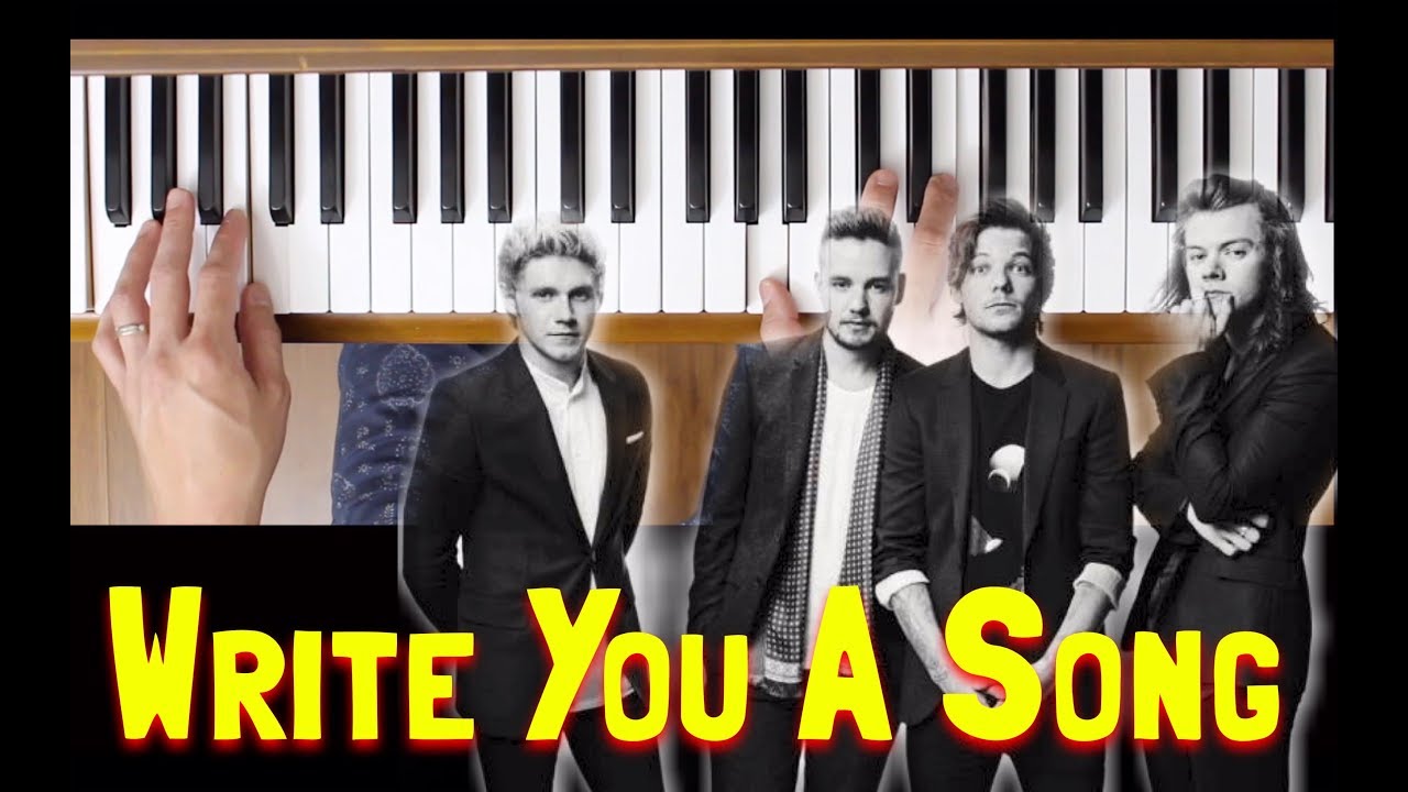 I Want To Write You A Song (One Direction) [Piano Tutorial- Easy] - YouTube