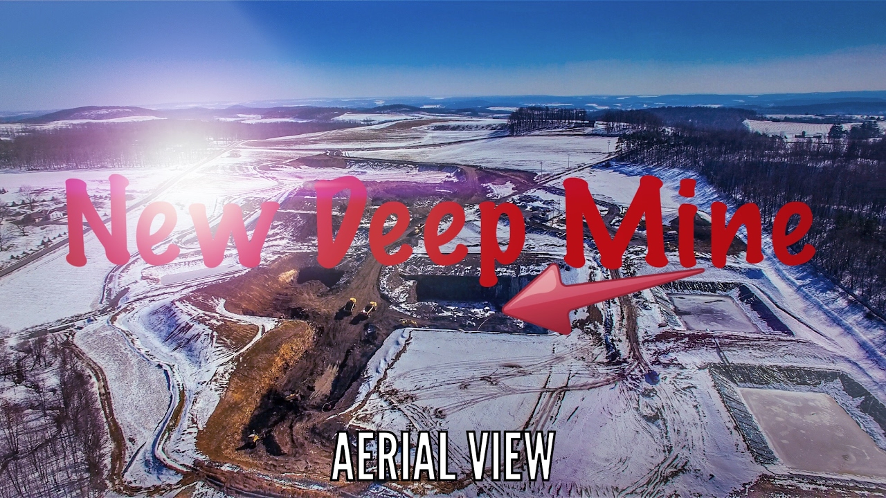 Acosta Deep Mine - Under Construction In Pennsylvania - YouTube