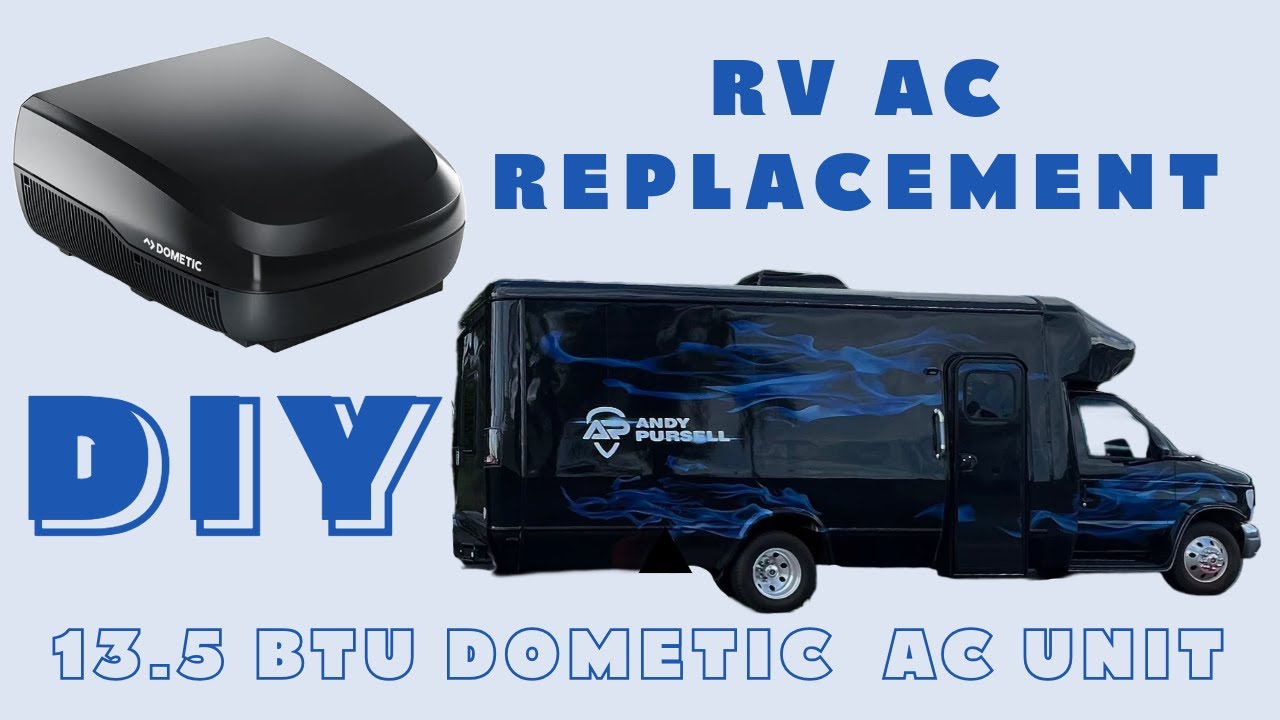DIY Dometic Air Conditioning RV Replacement - YouTube