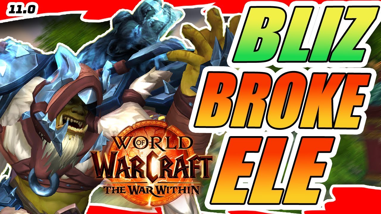 God Class in Solo Queue RBG Elemental Shaman Wow 11.0 The War Within World of Warcraft PvP - YouTube