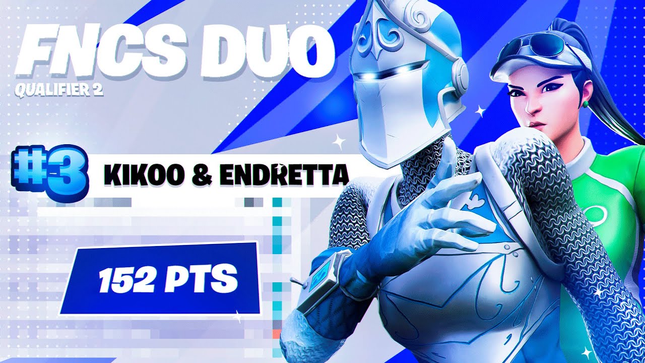 3RD in FNCS Round 2 w/ Endretta 🥉 | Kikoo - YouTube