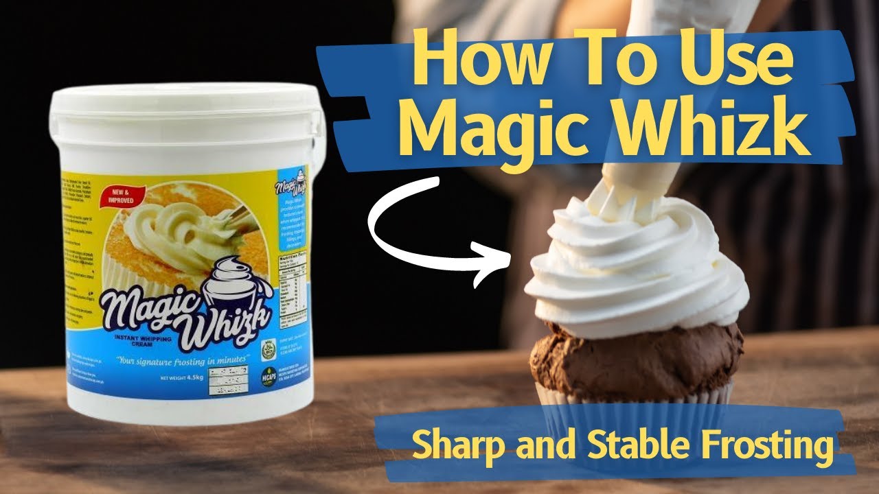 How to Use Magic Whizk and Prepare A Stable Frosting | Magic Whizk 101 Series - YouTube