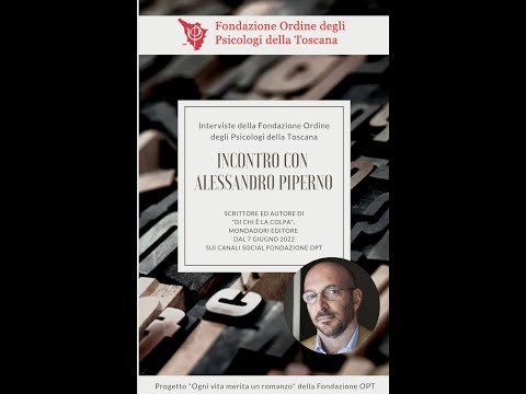 Alessandro Piperno intervistato da Valentina Albertini - YouTube