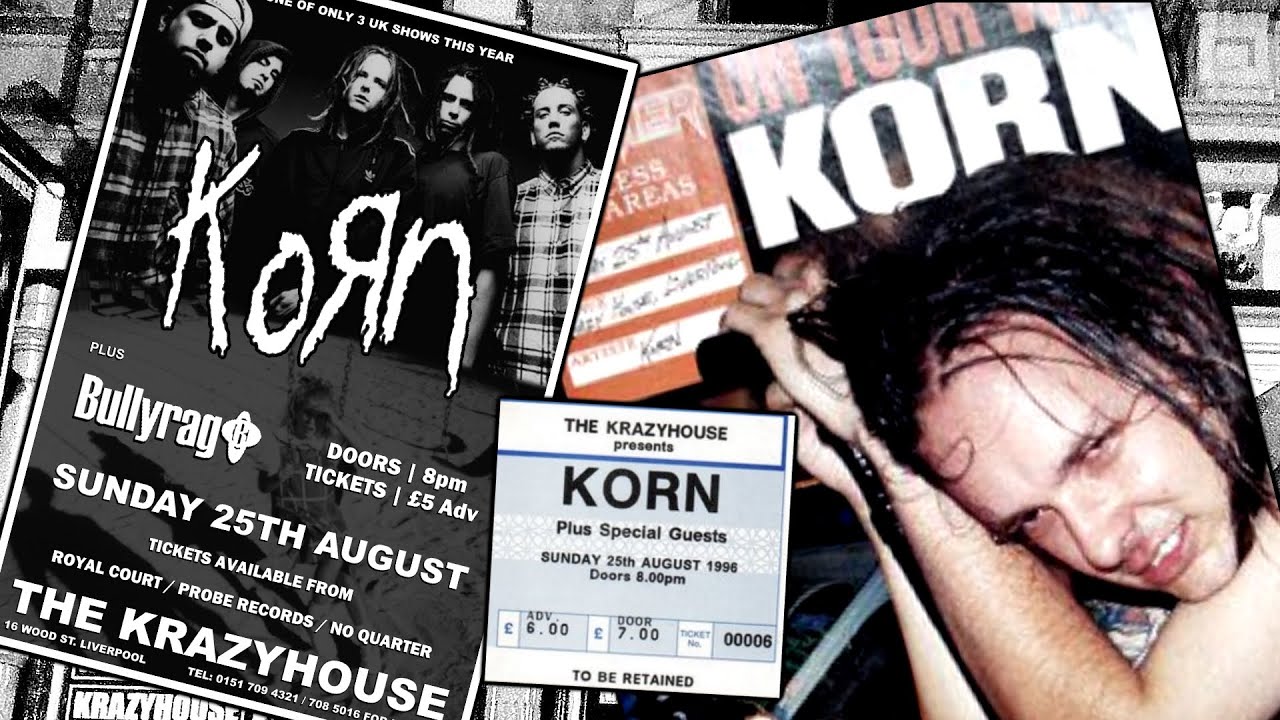 KORN perform LIVE at The Krazyhouse Liverpool! (25th August 1996) - YouTube
