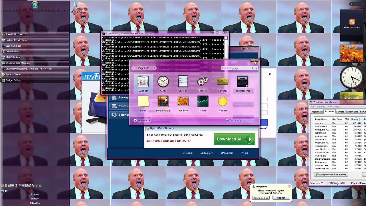 Windows Vista ULTIMATE DESTRUCTION - YouTube