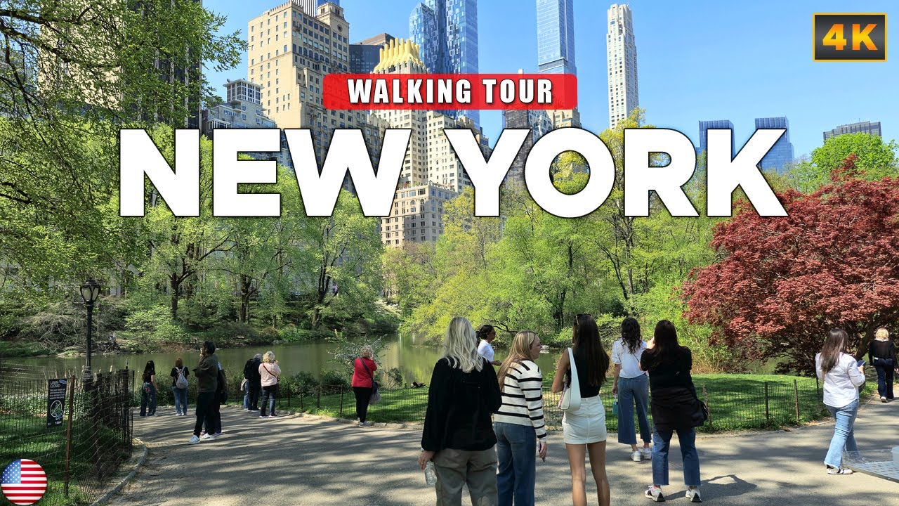NEW YORK Walk - Central Park 4K Walking Tour - YouTube