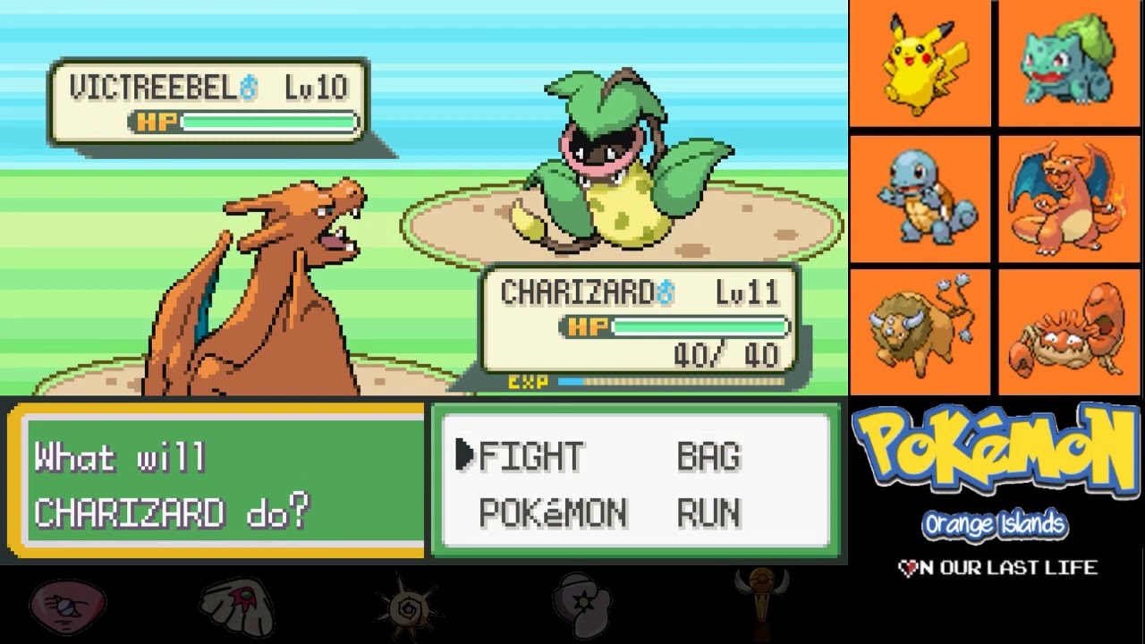 Let's Play : Pokemon Orange Islands (ROM Hack) - #3 (Team Rocket is ...