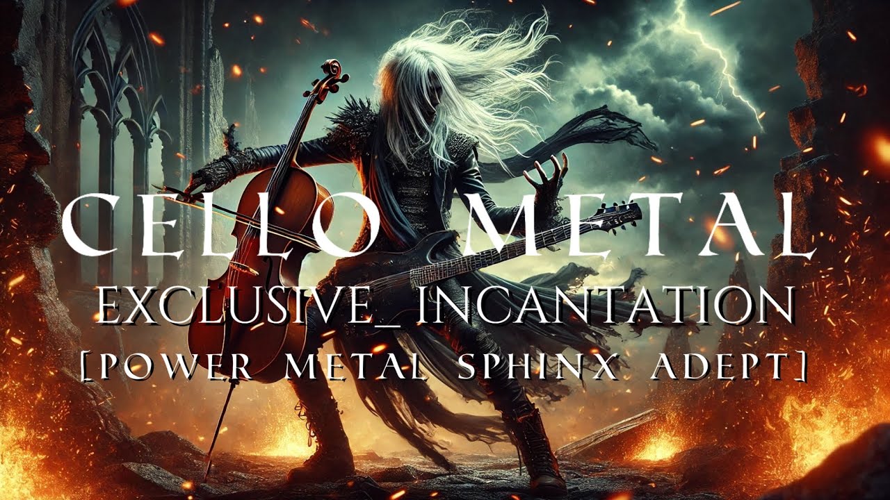 Cello Metal [Powerful Energy] Exclusive Power Metal Sphinx Adept - YouTube