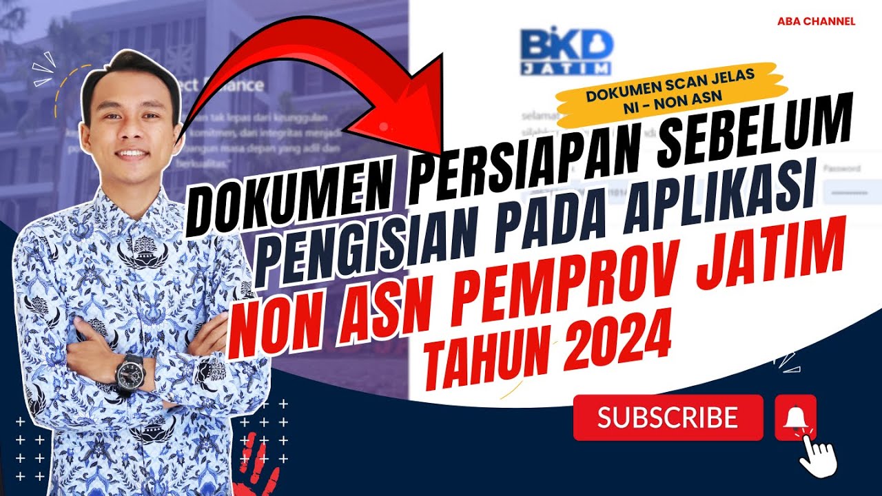 DOKUMEN SCAN YANG PERLU DIPERSIAPKAN UNTUK PENGISIAN DATA NOMOR INDUK ...