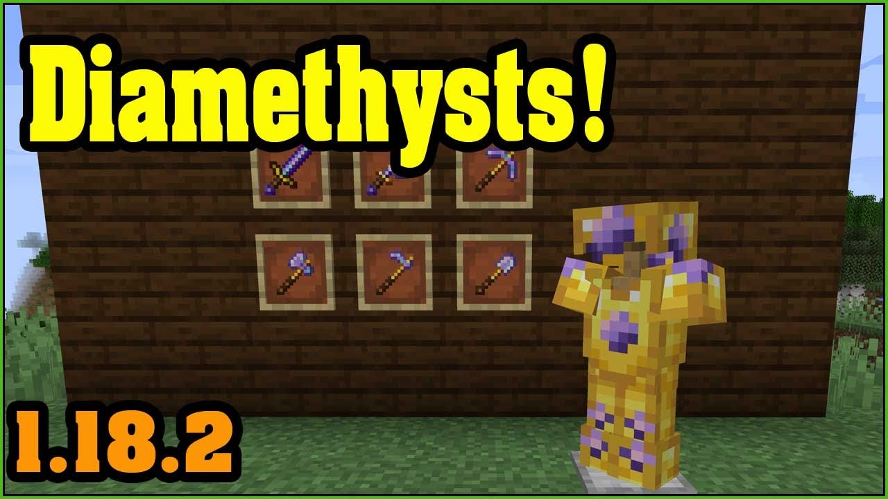 Diamethysts! Mod 1.18.2 Download - How to install it for Minecraft PC - YouTube