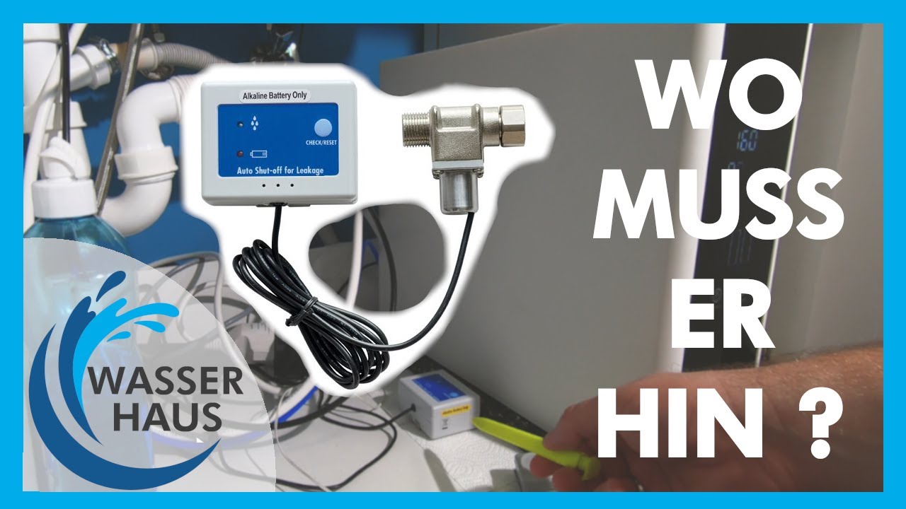 Alles über den WASSER STOP | Wasserhaus Deutschland GmbH - YouTube