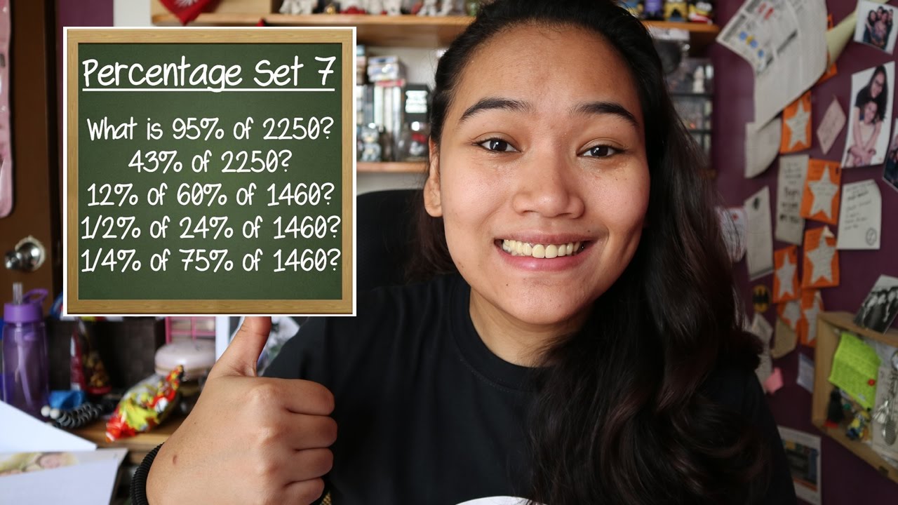 Solving for Percentages Fast - Set 7 Explainer - Free Civil Service Review - YouTube
