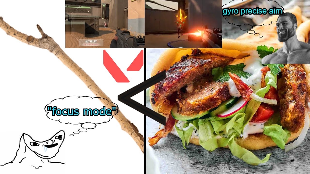 VALORANT ON CONTROLLER | STICK VS GYRO AIM - YouTube