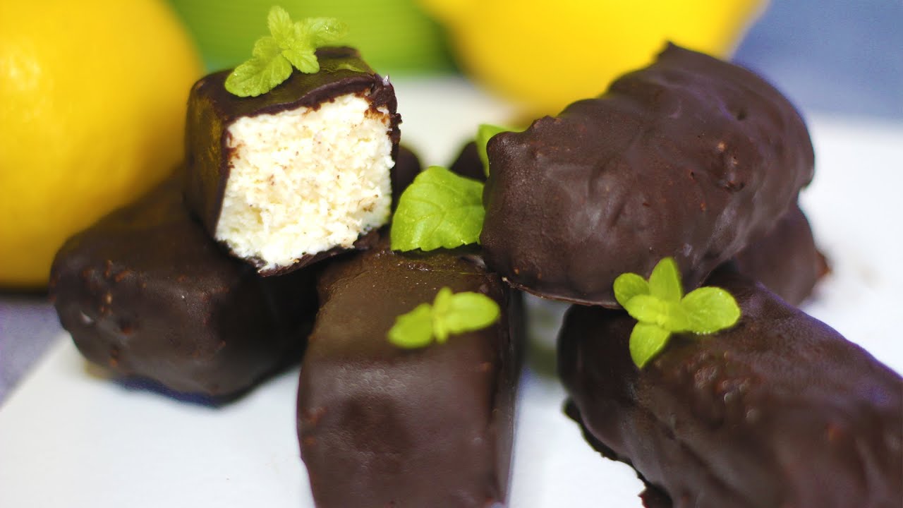 Healthy Bounty candies! Simple recipe! Sugar free! - YouTube