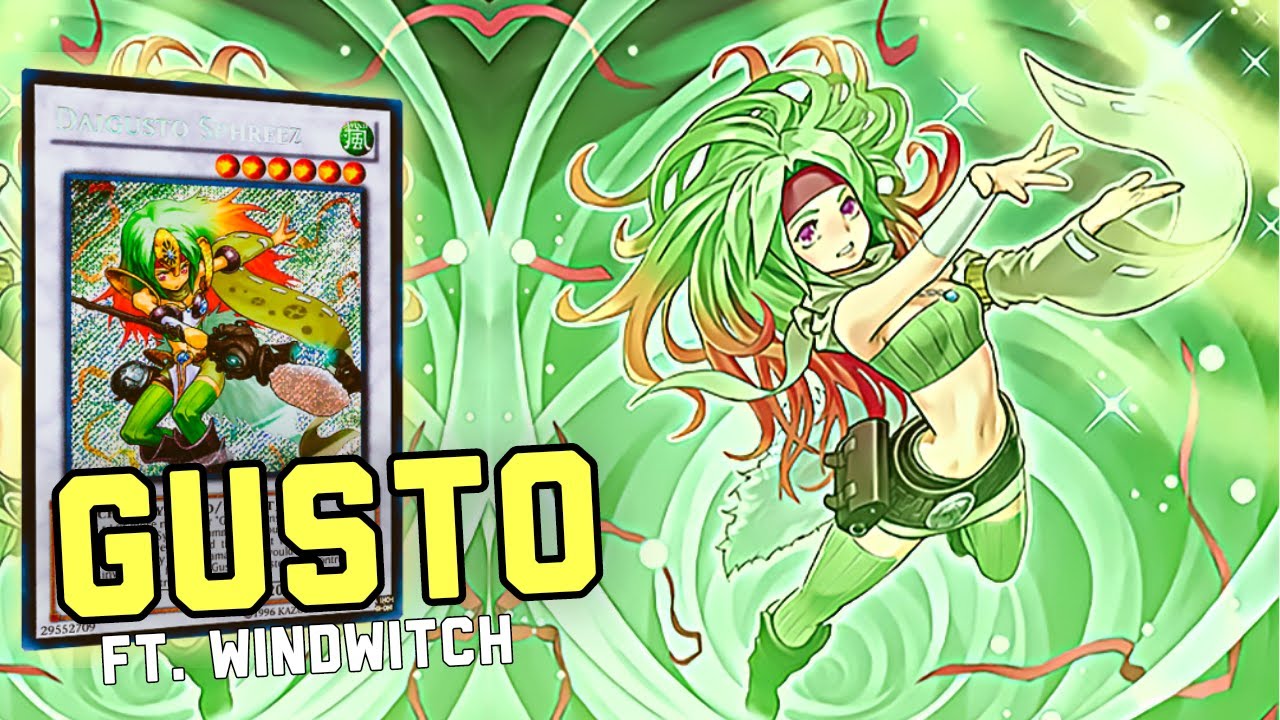 Gusto Synchro ft. Windwitch | Yu-Gi-Oh! Master Duel | Gameplay Replay ...