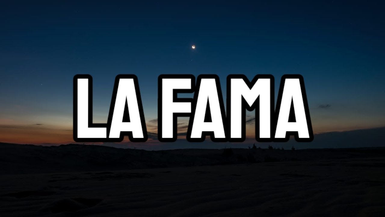 ROSALÍA x The Weeknd - LA FAMA (Letra_Lyrics) - YouTube