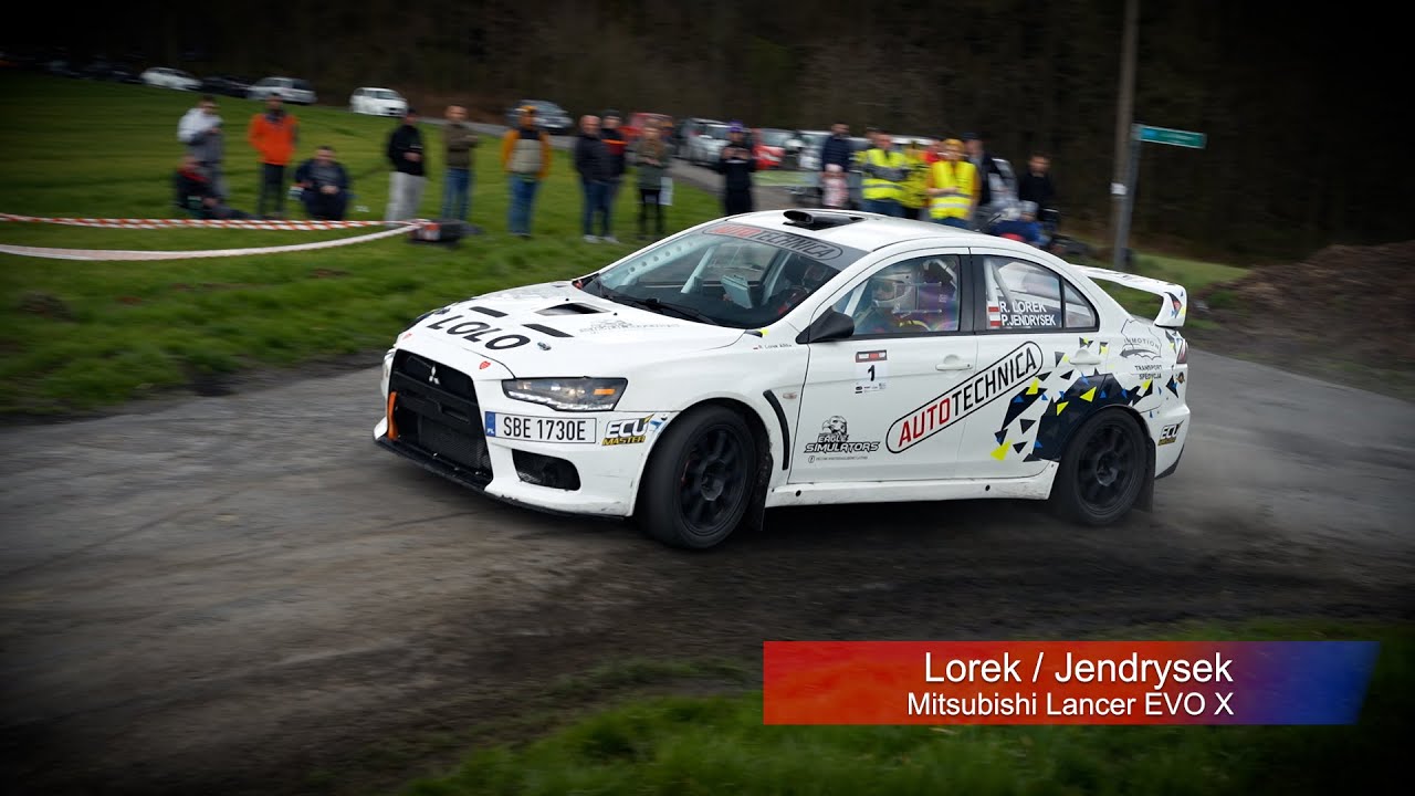 Lorek Radosław / Jendrysek Piotr - Mitsubishi Lancer EVO X | 1 Runda ...