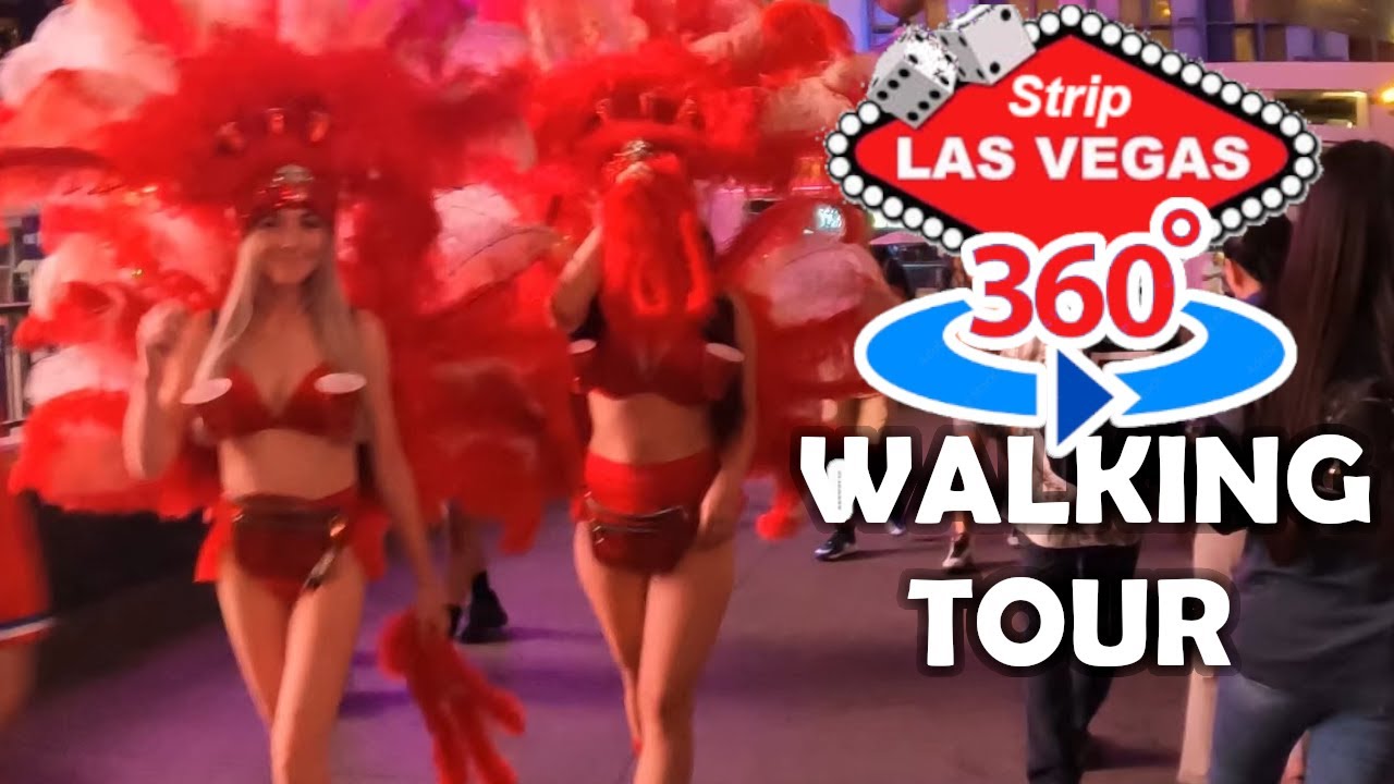4K Las Vegas Strip Walking Tour 360 | Bellagio to Venetian | Showgirls | #subscribe #thankyou ...