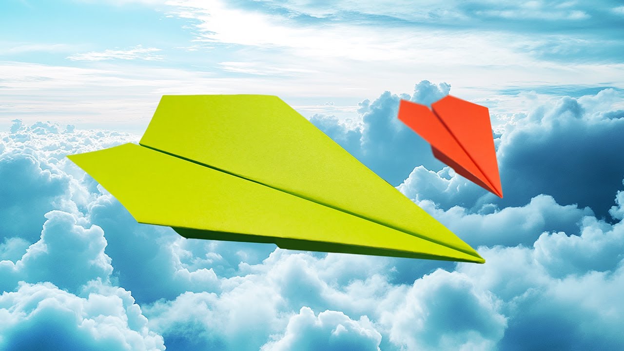 Fold a Paper Airplane ️📄: A paper airplane that actually flies well ...