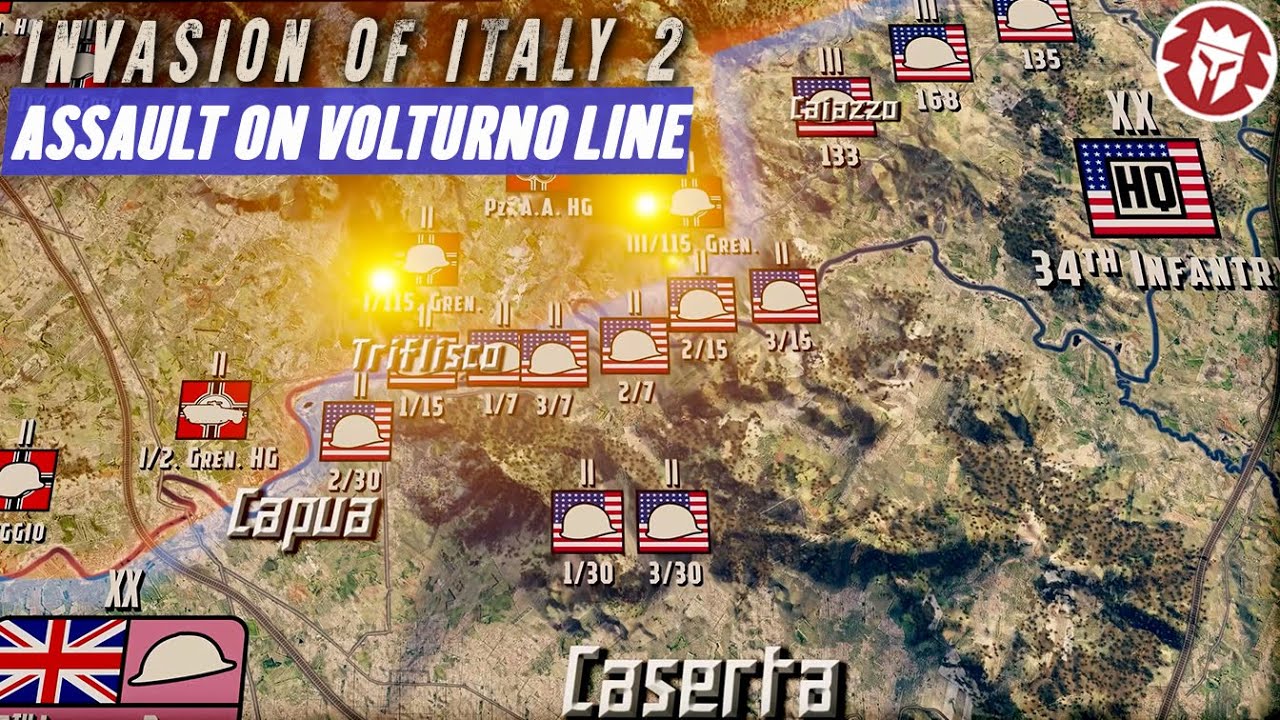 Invasion of Italy #2 - Volturno Line - Youtube Member Exclusive - YouTube