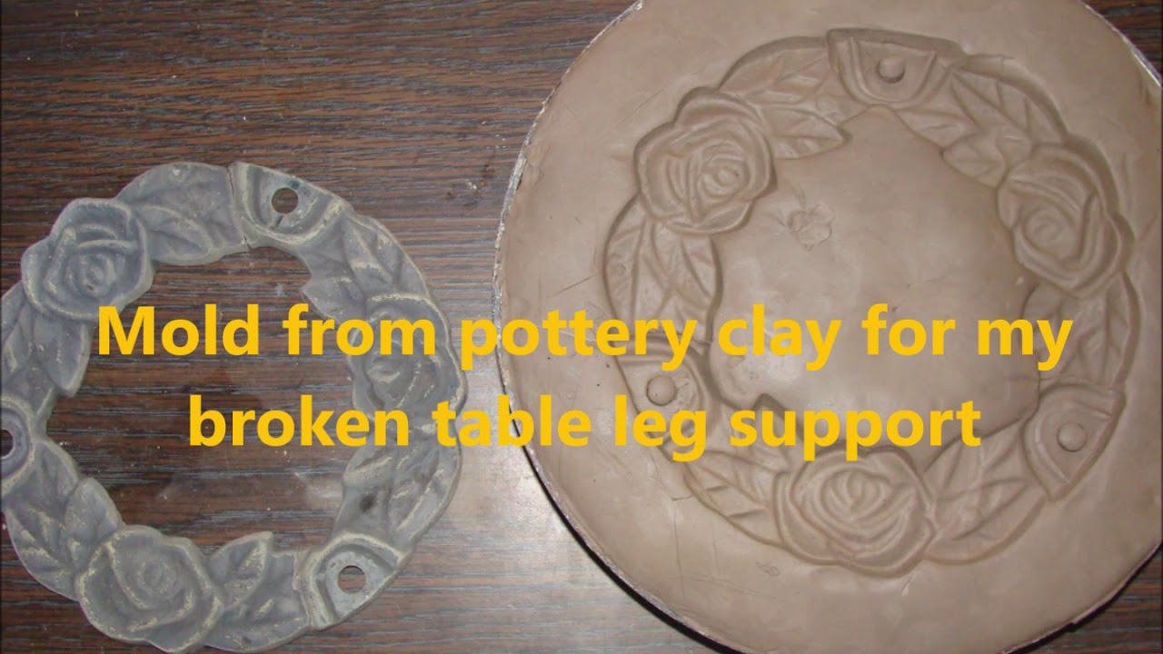 Aluminum Casting Mold form Pottery Clay Fail - YouTube