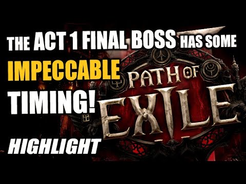 PATH of EXILE 2: Act 1 Final Boss is My Favorite ARPG Boss Ever - CRUEL ...