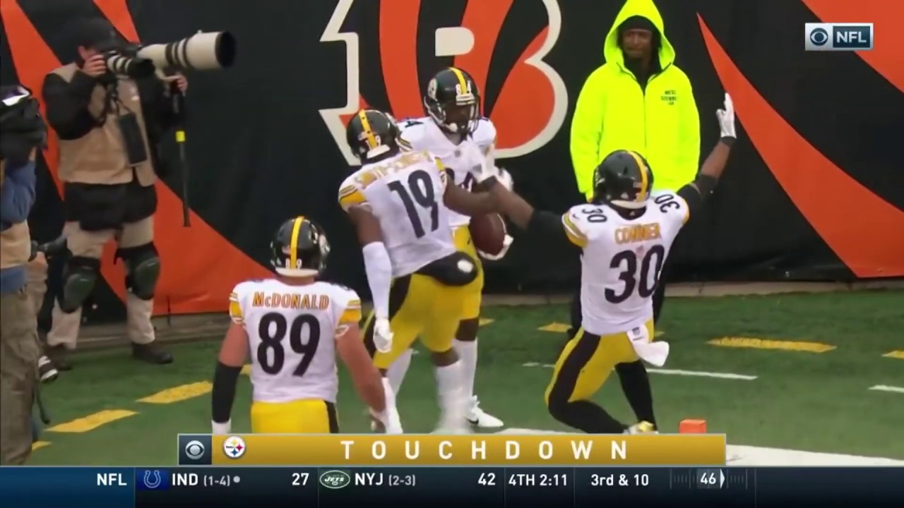 Steelers @ Bengals Highlights w/ NFL Primetime Music - YouTube