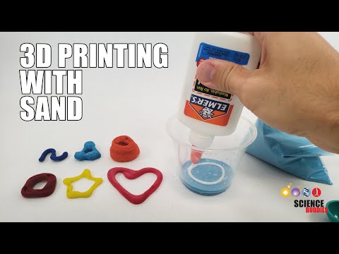 3D Printing with Sand and Glue (no 3D printer required!) - YouTube