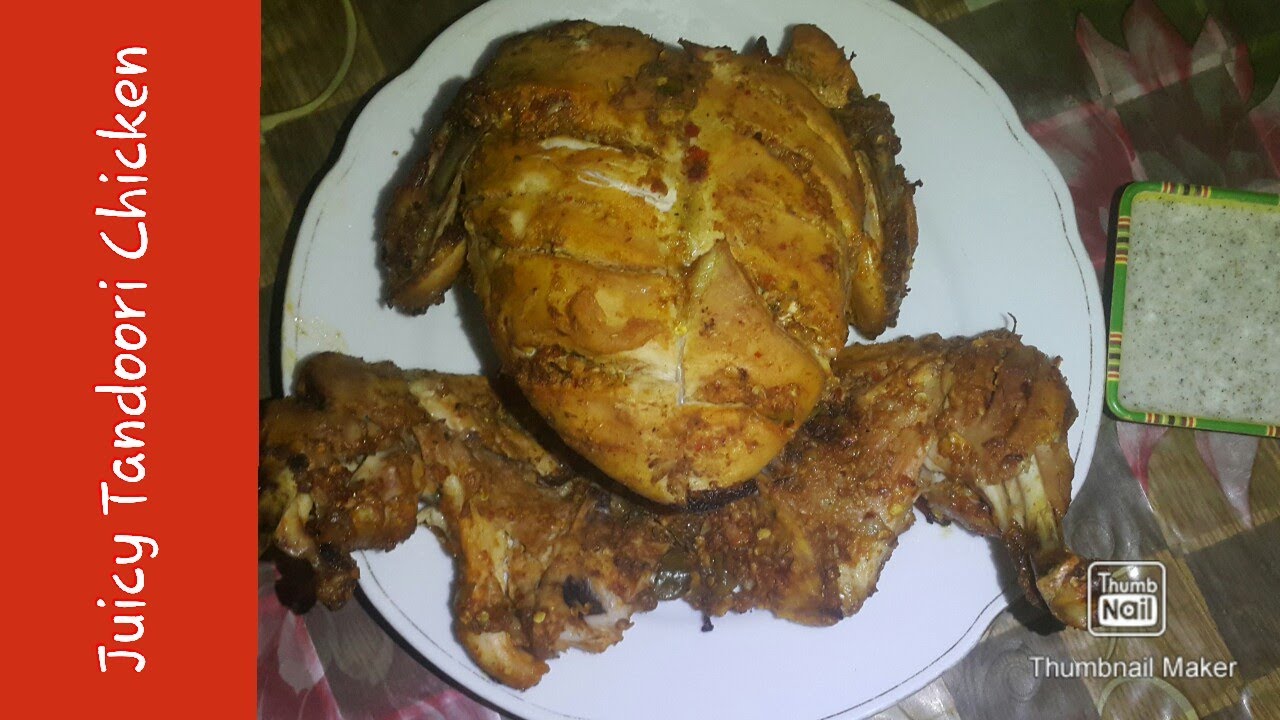 Tandoori chicken in traditional pakistani tandoor(تندوری چکن ) Juicy ...