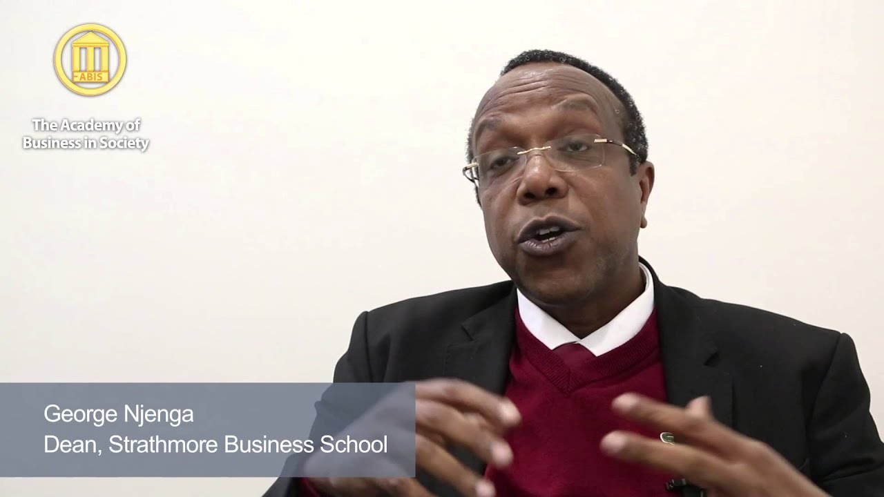 Voices for Transformation: George Njenga, Dean of Strathmore Business ...