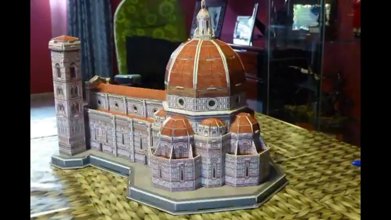 Santa María de Fiori Puzle 3D - YouTube