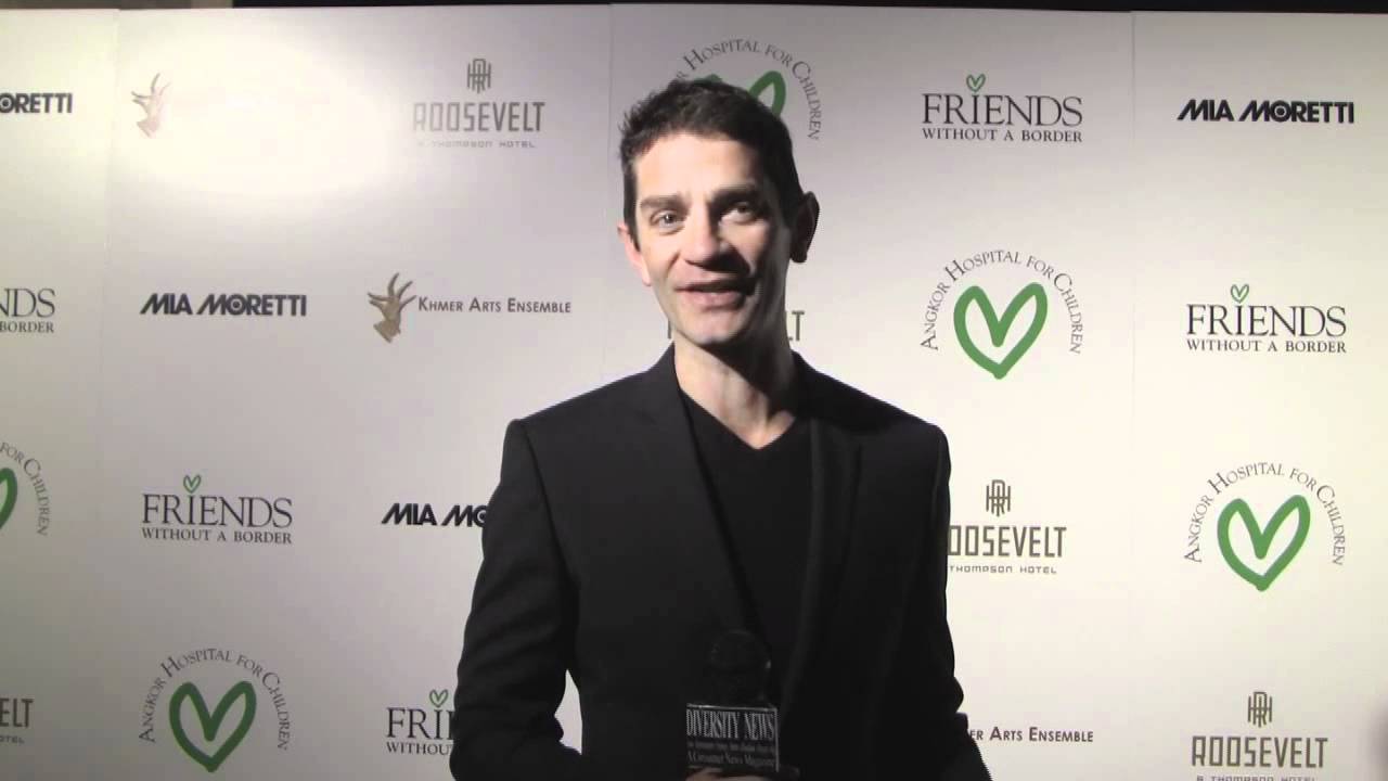 James Frain from TRON Legacy interview at 2nd Annual Friends Without A ...
