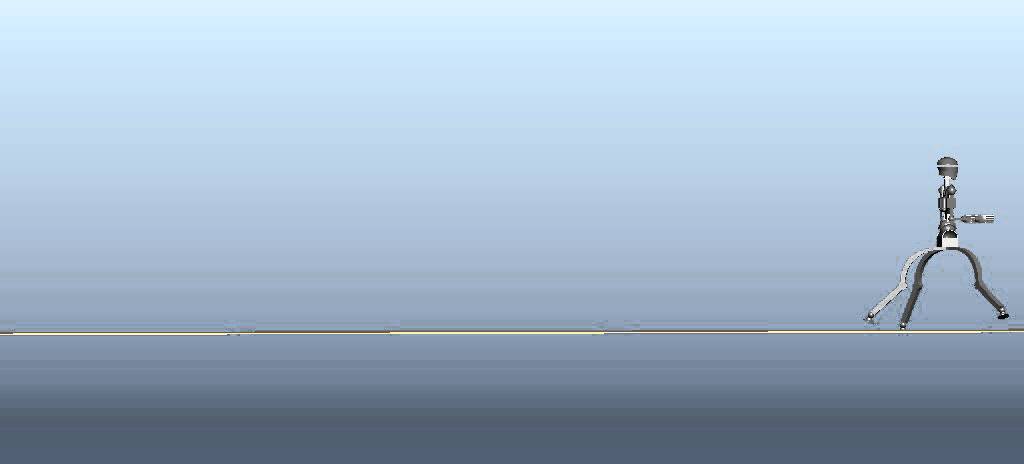Three legged robot animation in pro-engineer 2.mpg - YouTube