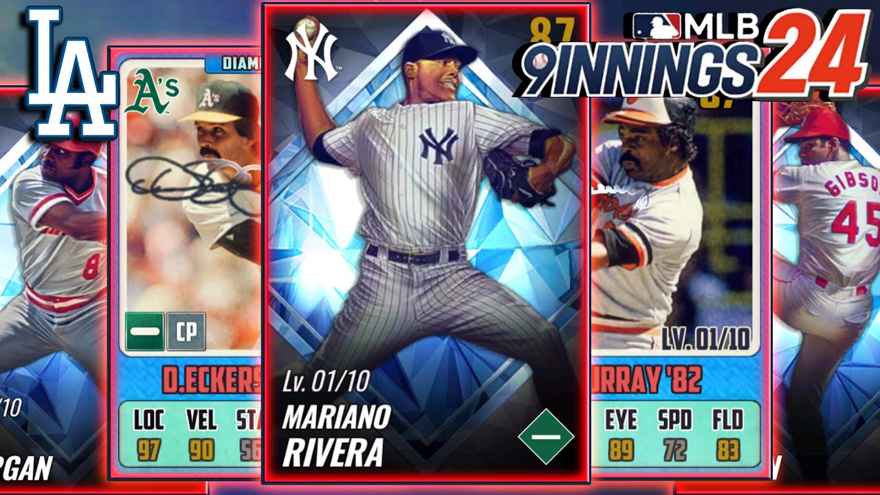 MLB 9 Innings 24 - NEW HISTORIC PLAYERS ARE HERE!!! - YouTube