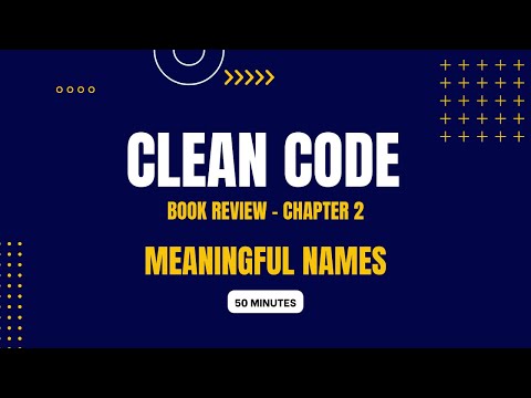 Clean Code Book Review | Chapter 2 | Meaningful Names | Urdu / Hindi ...