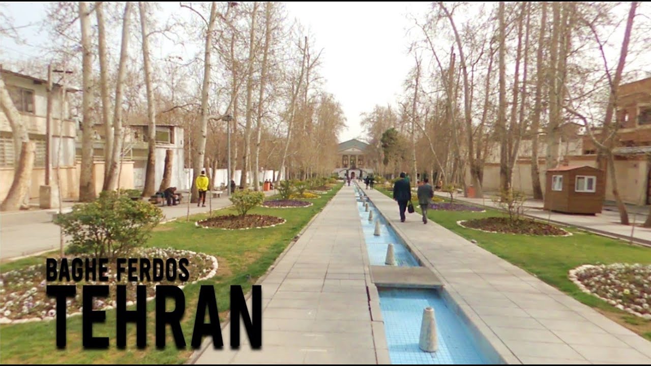 Tehran 2021, Ferdows Garden (Bagh-e Ferdows), Walking Tour, Tajrish ...