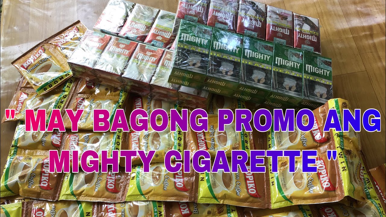 “MAY BAGONG PROMO ANG MIGHTY CIGARETTE @AteTetChannel - YouTube