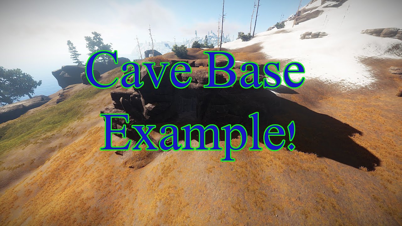 Rust: Cave Example Base! - YouTube