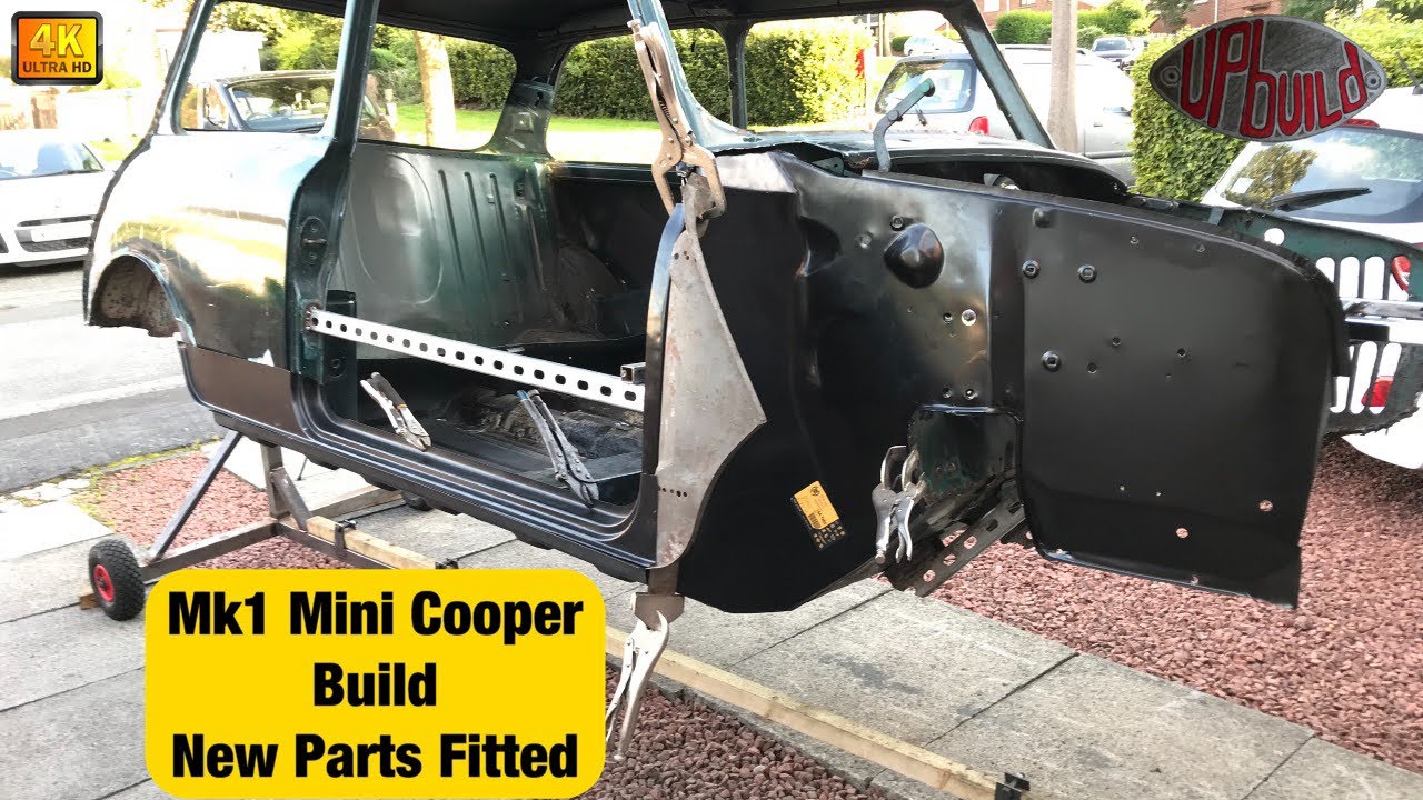 Classic Mini Mk1 Conversion - Mk1 panels being fitted - Part 4 - YouTube
