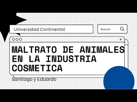 MALTRATO DE ANIMALES EN LA INDUSTRIA COSMETICA - YouTube