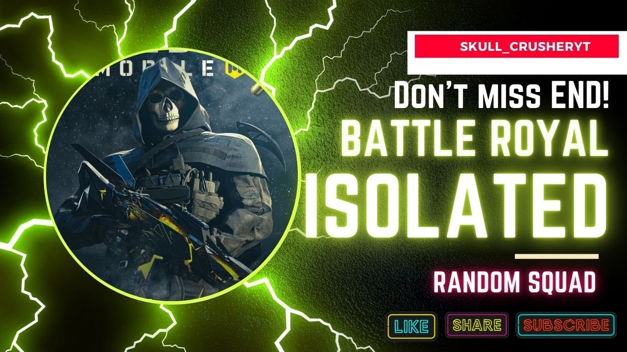 Isolated Battle Royal Squad Random Members - YouTube