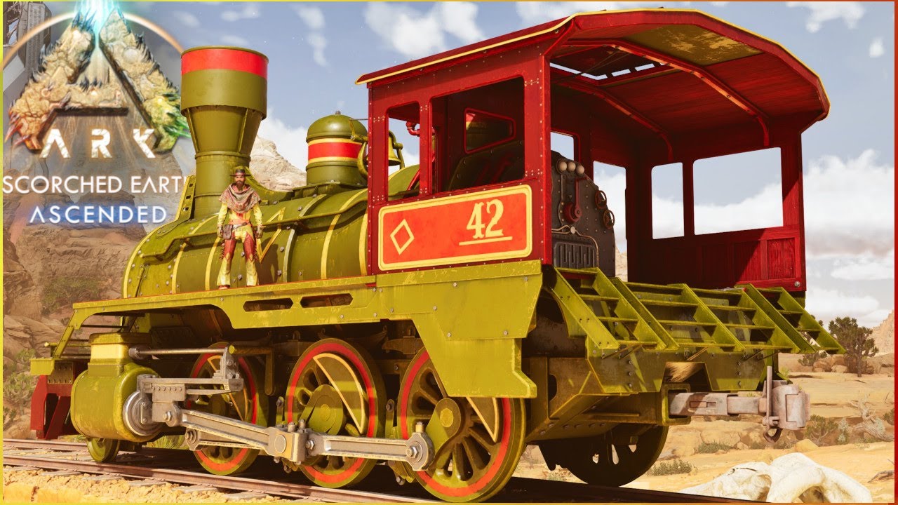 Creating An Epic Railway Network - Ark Scorched Earth Episode 24 - YouTube